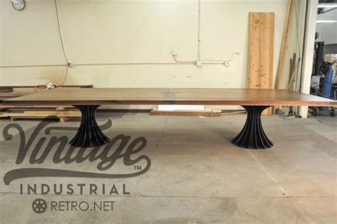 Custom Made Compressor Conference Table By Vintage Industrial Llc