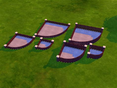 The Sims Resource Pierced Brick Fence