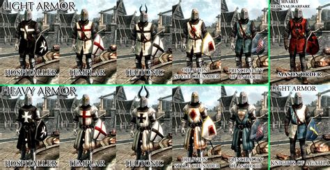 Crusaders Knights Templar Hospitaller Teutonic Chivalry Medieval