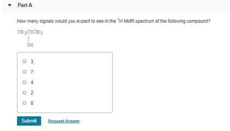 Solved Part A How Many Signals Would You Expect To See In