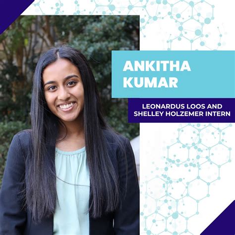 Introducing Ankitha Kumar From Emory University As Part Of Our Summer