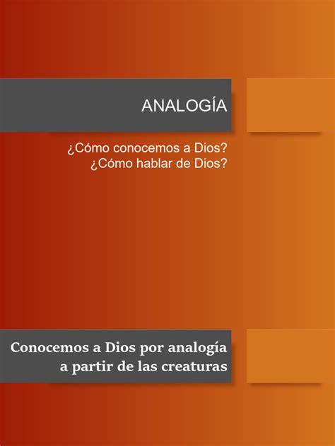AnalogÍa Pdf