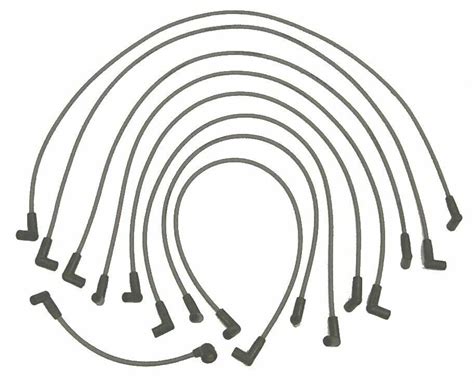 18 8804 Sierra Premium Marine Spark Plug Wire Set Gm Chevy V8 Green