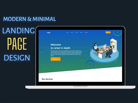 A Responsive UI UX Landing Page Website Design Upwork