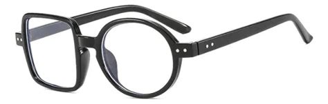 Roundandsquare Glasses Oversized Women Men Glasses Optical Mercadolibre