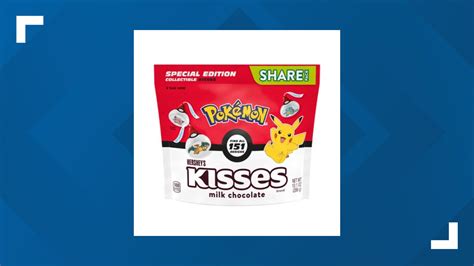 Hershey Partners With Pokémon For Unique Kisses Collection