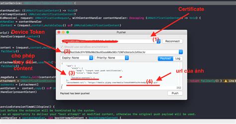 [ios] hướng dẫn sử dụng unnotificationserviceextension