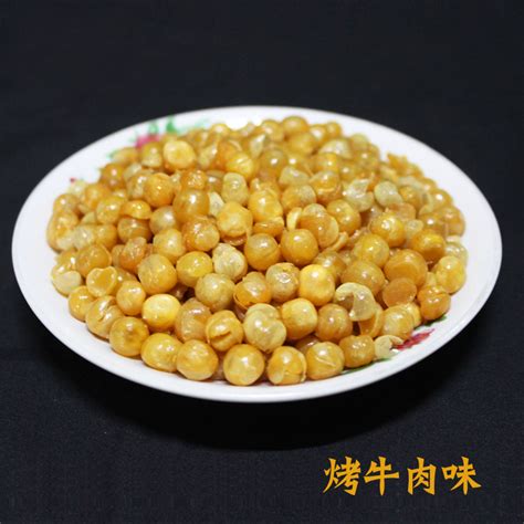 柴大厨黄金豆粒粒香酥牛肉香辣油炸豌豆5斤1斤小吃零食散装虎窝淘