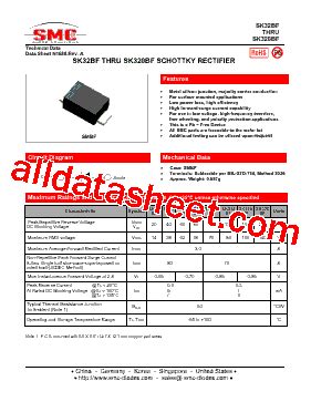 Sk Bf Datasheet Pdf Smc Diode Solutions Co Ltd