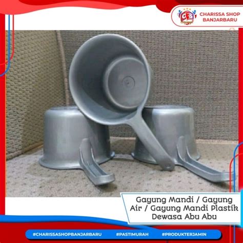 Gray Adult Plastic Bath Dipper Water Dipper Bath Dipper Shopee Philippines