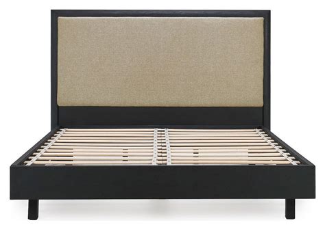 Sedona Black King Upholstered Panel Bed From Classic Home Coleman