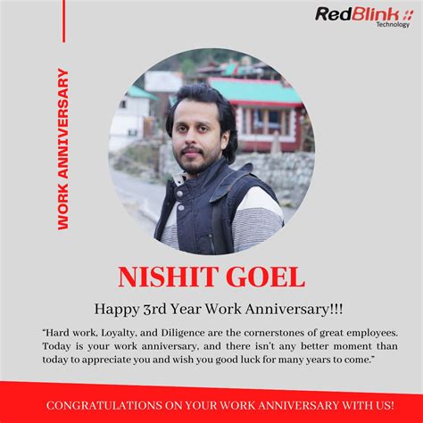 redblink on linkedin happyworkanniversary anniversarycelebration