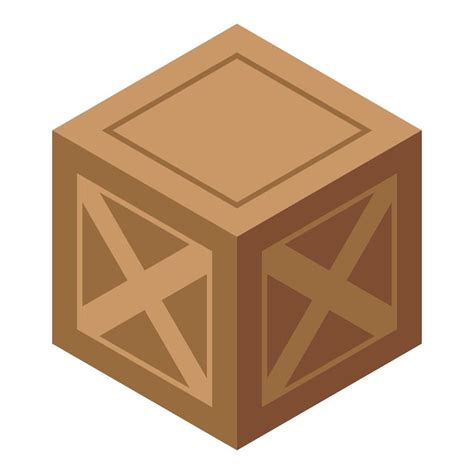 Wood Crate Box Icon Isometric Style 15686476 Vector Art At Vecteezy Wood Crate Box Icon Isometric Style 15686476 Vector Art At Vecteezy