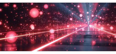 빛나는 구체와 빛의 광선으로 미래적인 분위기를 조성하는 생동감 넘치는 디지털 풍경 디지털 풍경 빛 배경 일러스트 및 사진 무료 다운로드 Pngtree