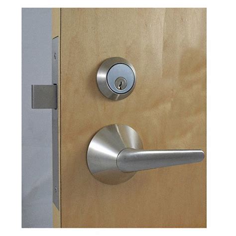 Securitech Classroom Security Lever Locksets Stainless Steel Door