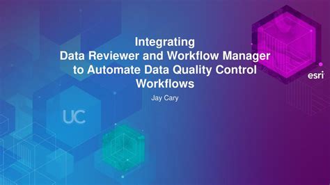 Integrating Data Reviewer And Workflow Manager To Automate Data Quality