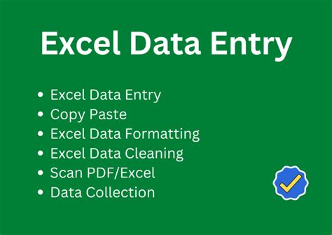 do excel data entry for copy paste data cleaning and format by