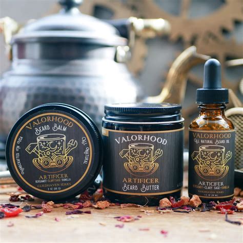 Beard Care Kit Bundle Beard Oil Balm Butter Valorhood