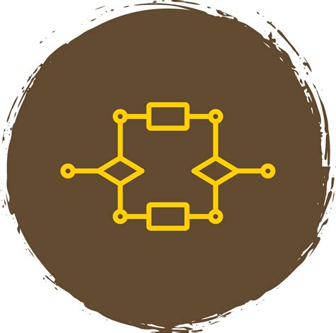 algorithm line circle sticker icon 43967235 vector art at vecteezy