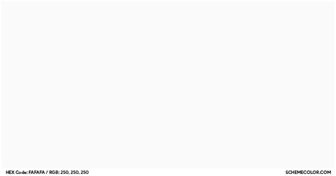 Fafafa Hex Color Code