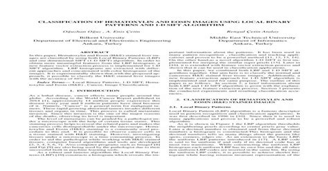 pdf classification of hematoxylin and eosin · pdf fileclassification