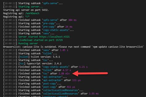 Spfx Compilation Suddenly Takes Too Long Issue Sharepoint Sp Dev Docs Github