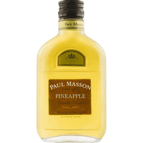Paul Masson Pineapple Brandy 200ml 54 Proof Beer Wine And Spirits