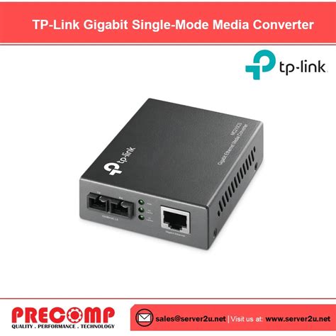 Tp Link Gigabit Single Mode Media Converter Mc Cs Shopee Malaysia