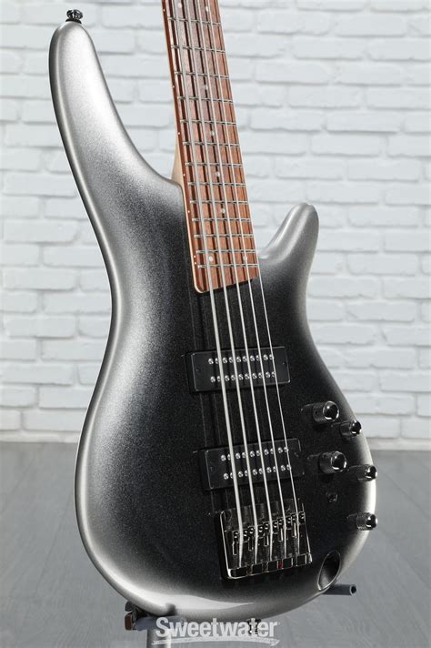 Ibanez Standard Sr305e 5 String Bass Guitar Midnight Gray Burst