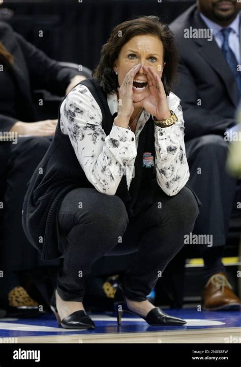 Georgia Tech Head Coach Machelle Joseph Directs Her Team Against