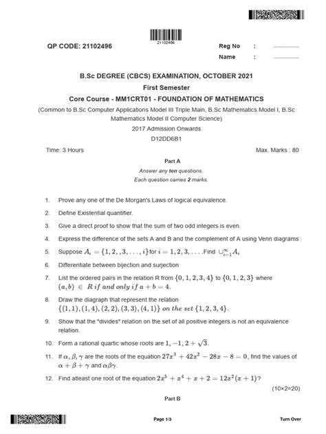 Foundation Of Mathematics Pdf Mathematics Mathematical Analysis