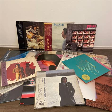 Yahooオークション レコード Lp 吉田拓郎 井上陽水 松任谷由美 松山