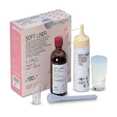 Gc Soft Liner Denture Relining Material At Rs 522000 Denture