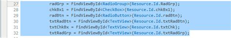 Uso RadioButtons CheckBox Android Xamarin