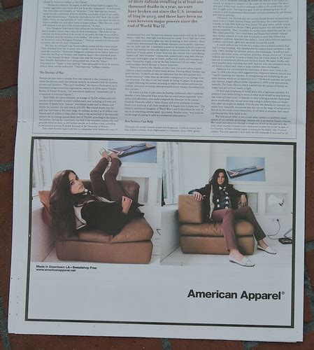 American Apparel Ad In Mcsweeneys San Francisco Panorama Flickr