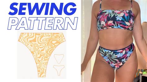 How To Sew The Lani High Waisted Reversible Bikini Bottom Diy Sewing