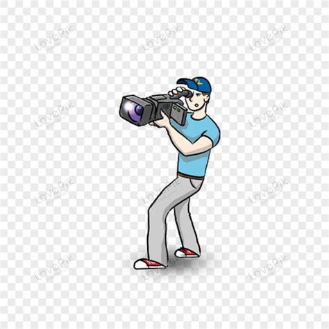 기자 카메라맨 벡터클립 아트 투명 아이콘 Png 일러스트 무료 다운로드 Lovepik