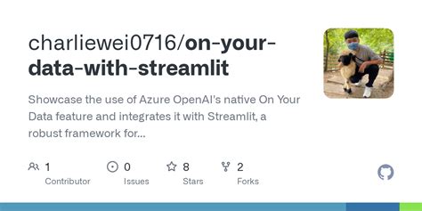 Github Charliewei0716on Your Data With Streamlit Showcase The Use