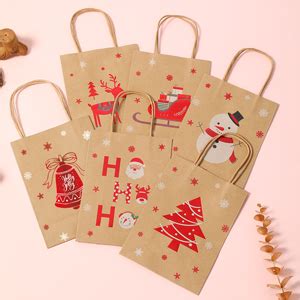 Cootato 24 Pack Kleine Weihnachten Geschenktaschen Mit Griffen 6