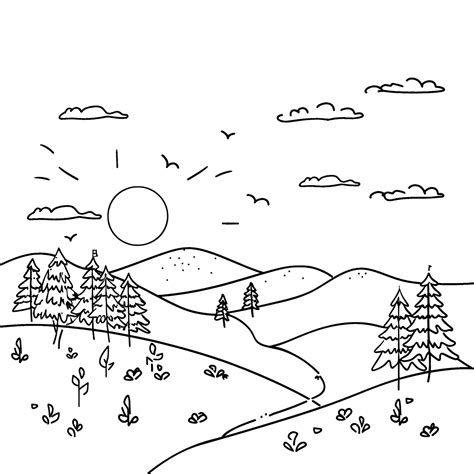 Best Easy Background Drawing Ideas Free Printable Pdf
