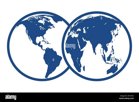 Abstract Hemisphere Illustration Of The Globe Elements Of This Image