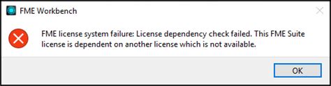 Error Arcgis Pro Fme License System Failure License Dependency Check