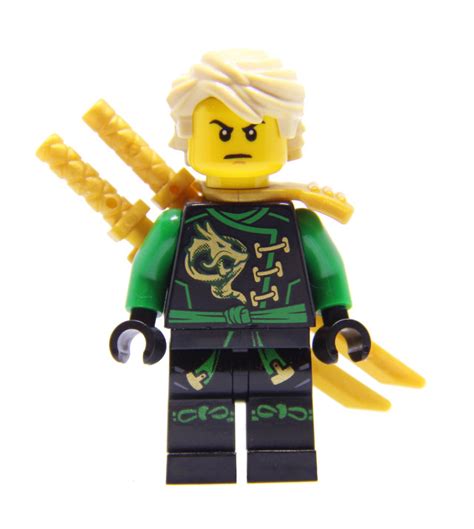 LEGO Ninjago Minifigure Zane Titanium Ninja With Gold Sai Weapons The Brick People
