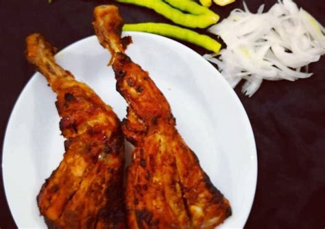तंदूरी चिकन Tandoori Chicken Recipe In Hindi रेसिपी बनाने की विधि In