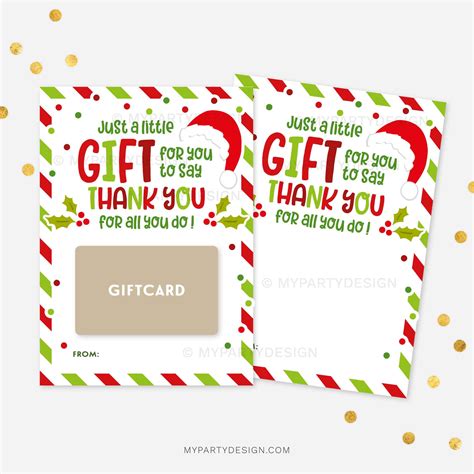 Christmas T Card Holder Thanks Snow Much My Party Design