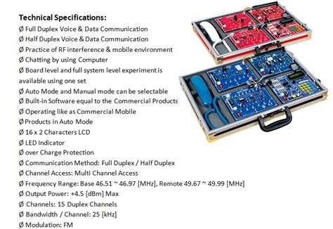 Mobile Communication Training System Lab Asia
