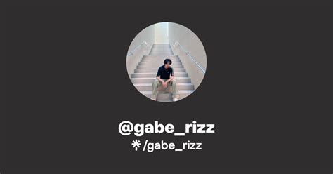 Gabe Rizz Instagram Tiktok Linktree