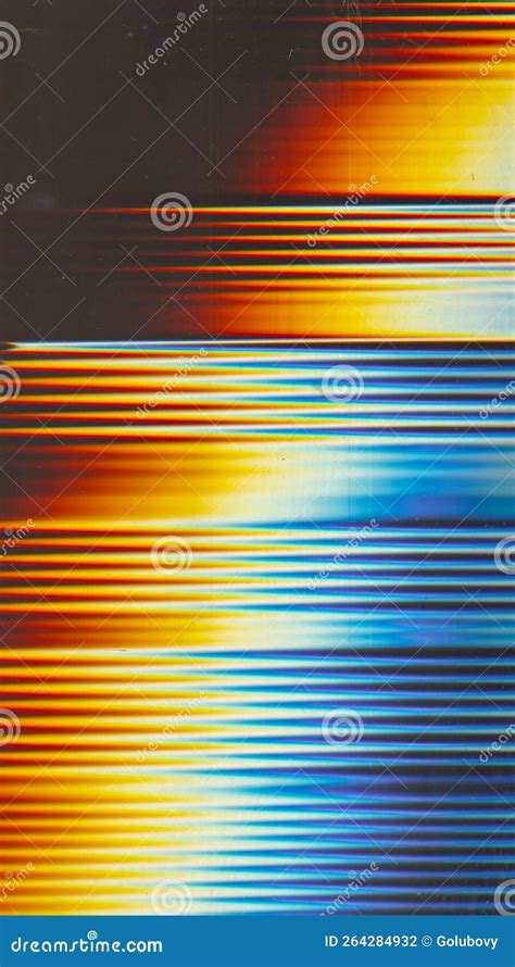 Distorted Display System Breakdown Signal Error Stock Photo Image Of