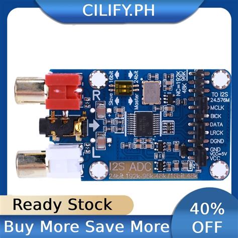 I2s Adc Audio I2s Capture Card Module Master Slave Mode Development