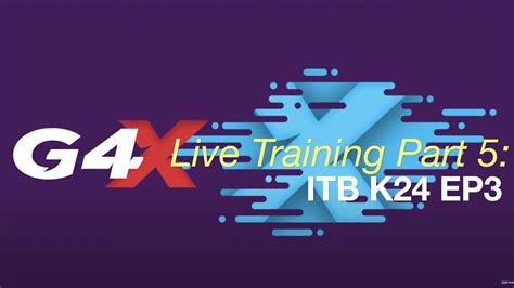 Link G4x Live Training Part 5 Na Itb K24 Link G4x Training Course
